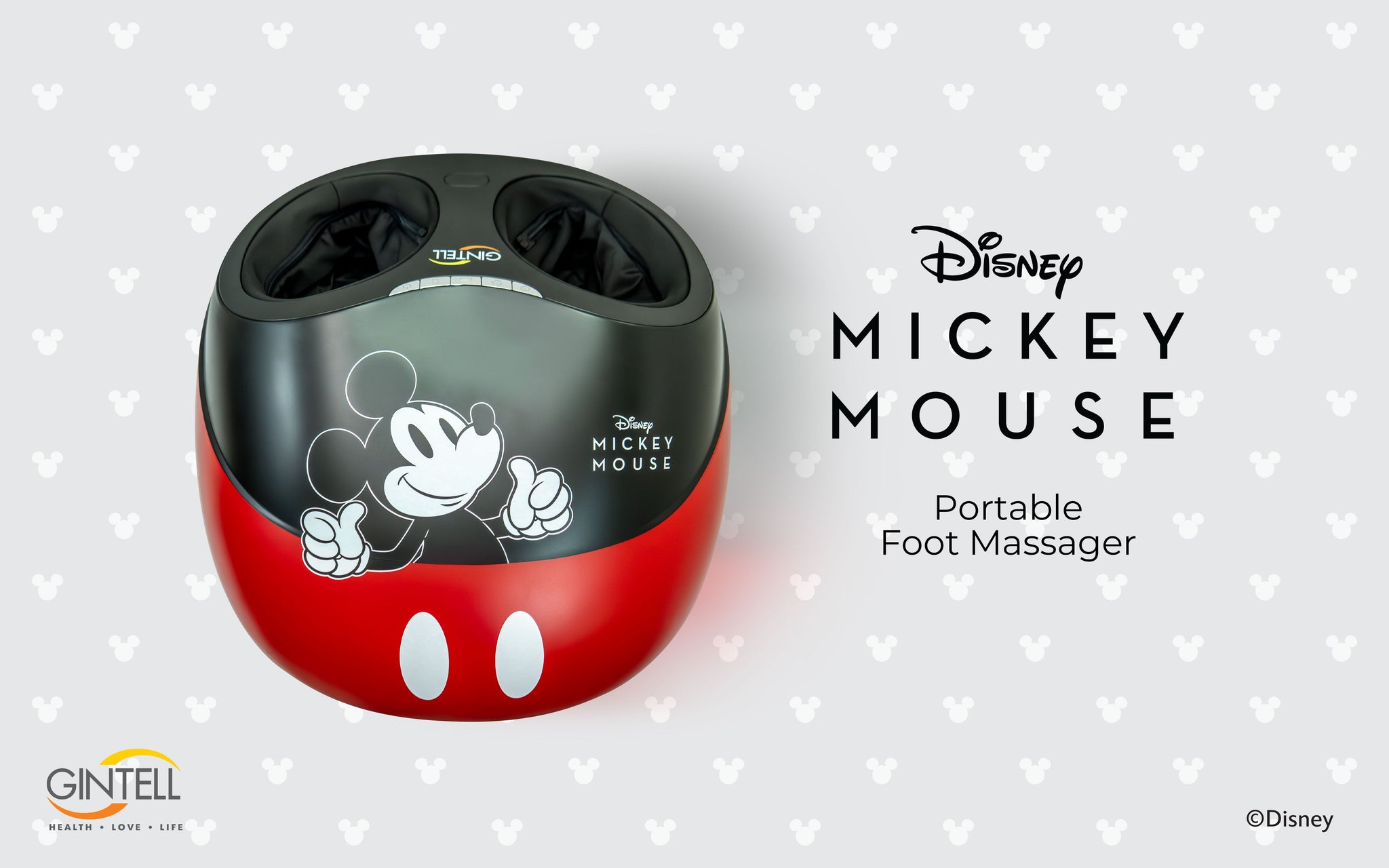 GINTELL Limited Edition Mickey Mouse Foot Massager – GINTELL PHILIPPINES
