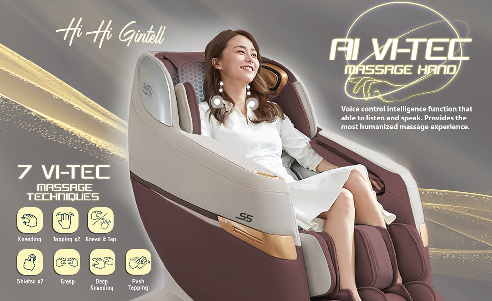 GINTELL S5 SuperChAiR Massage Chair – GINTELL PHILIPPINES