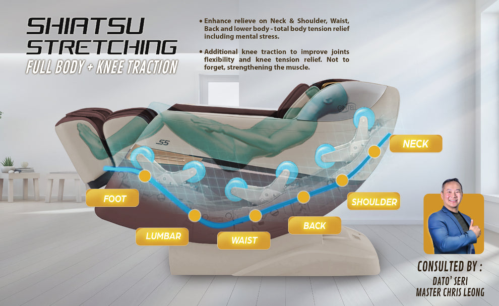 GINTELL S5 SuperChAiR Massage Chair – GINTELL PHILIPPINES